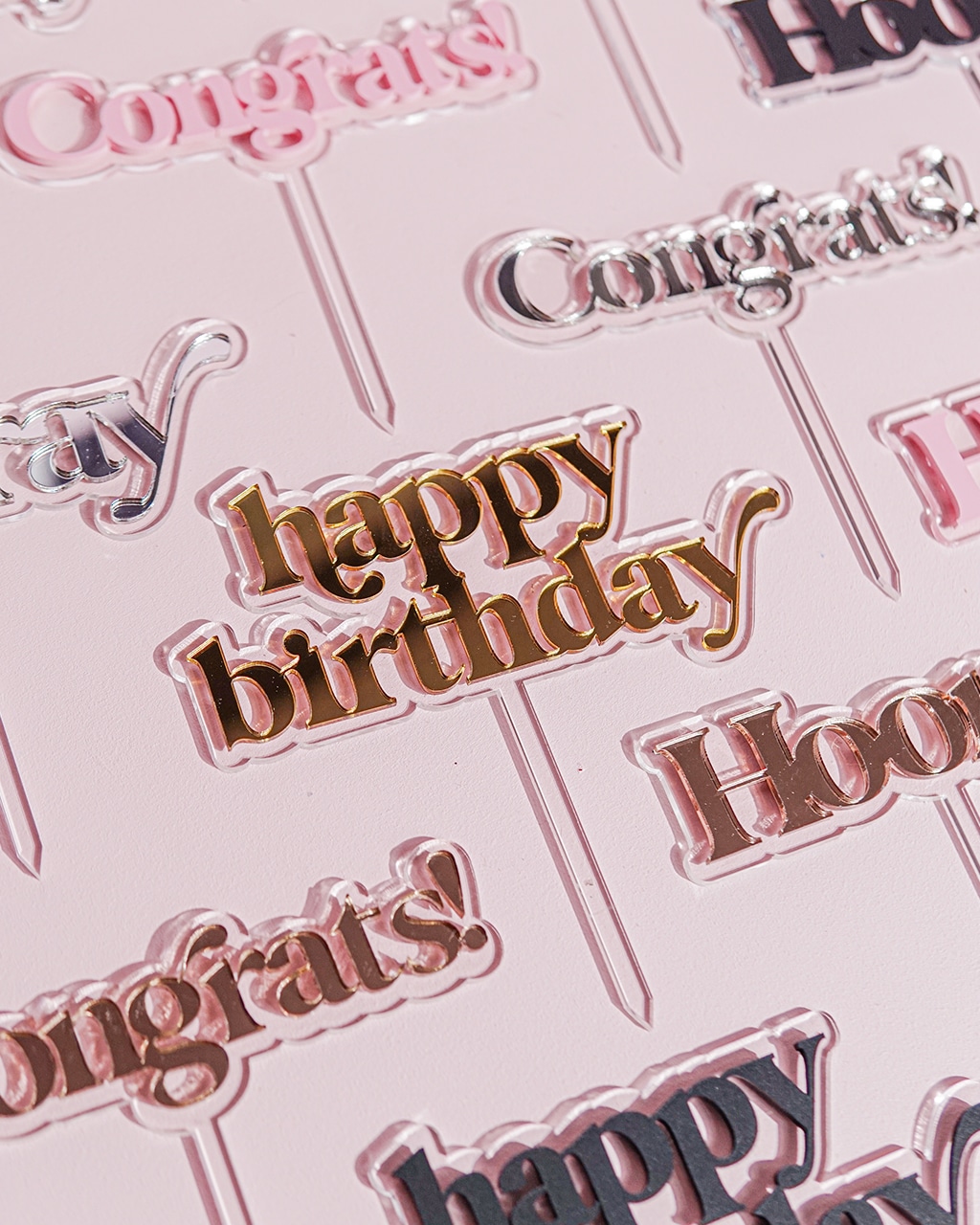 happy birthday Cake Topper | Fancy - Sweet LionHeart