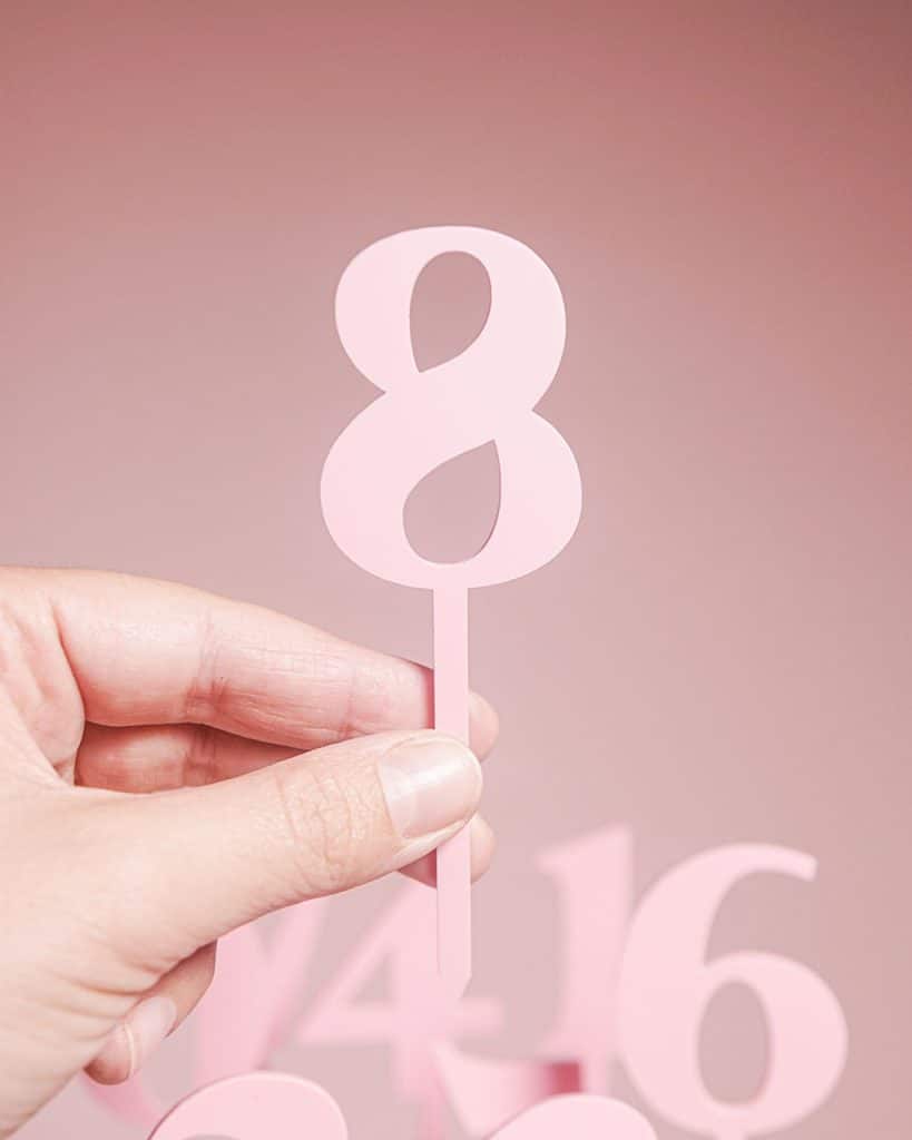 Number Cake Toppers - Sweet LionHeart